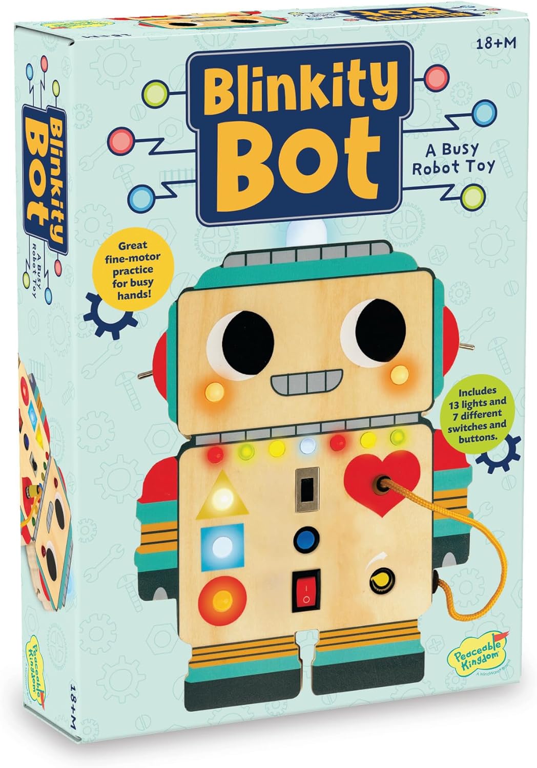 Blinkity Robot: A Busy Robot Toy | Hopscotch Children's Store