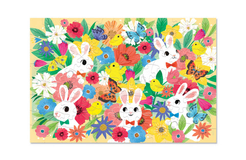 Fuzzy Bunny 100-Piece Puzzle | Hopscotch Children's Store
