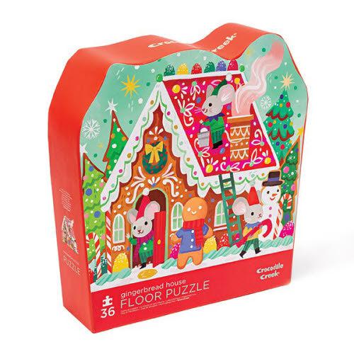 Gingerbread Puzzle 36-Piece Floor Puzzle | Hopscotch Children's Store