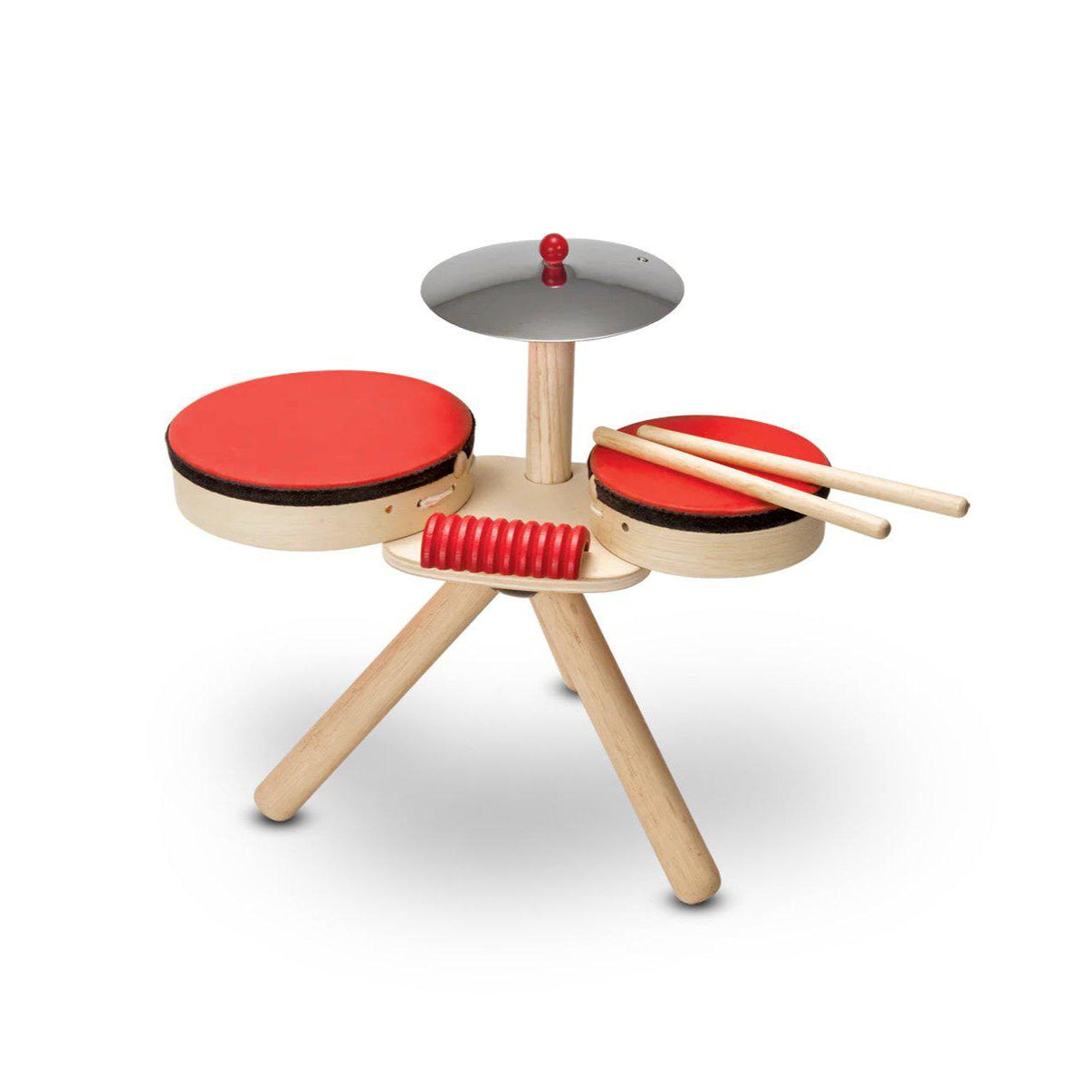 PlanToys Musical Band Drum Set | Hopscotch Children's Store