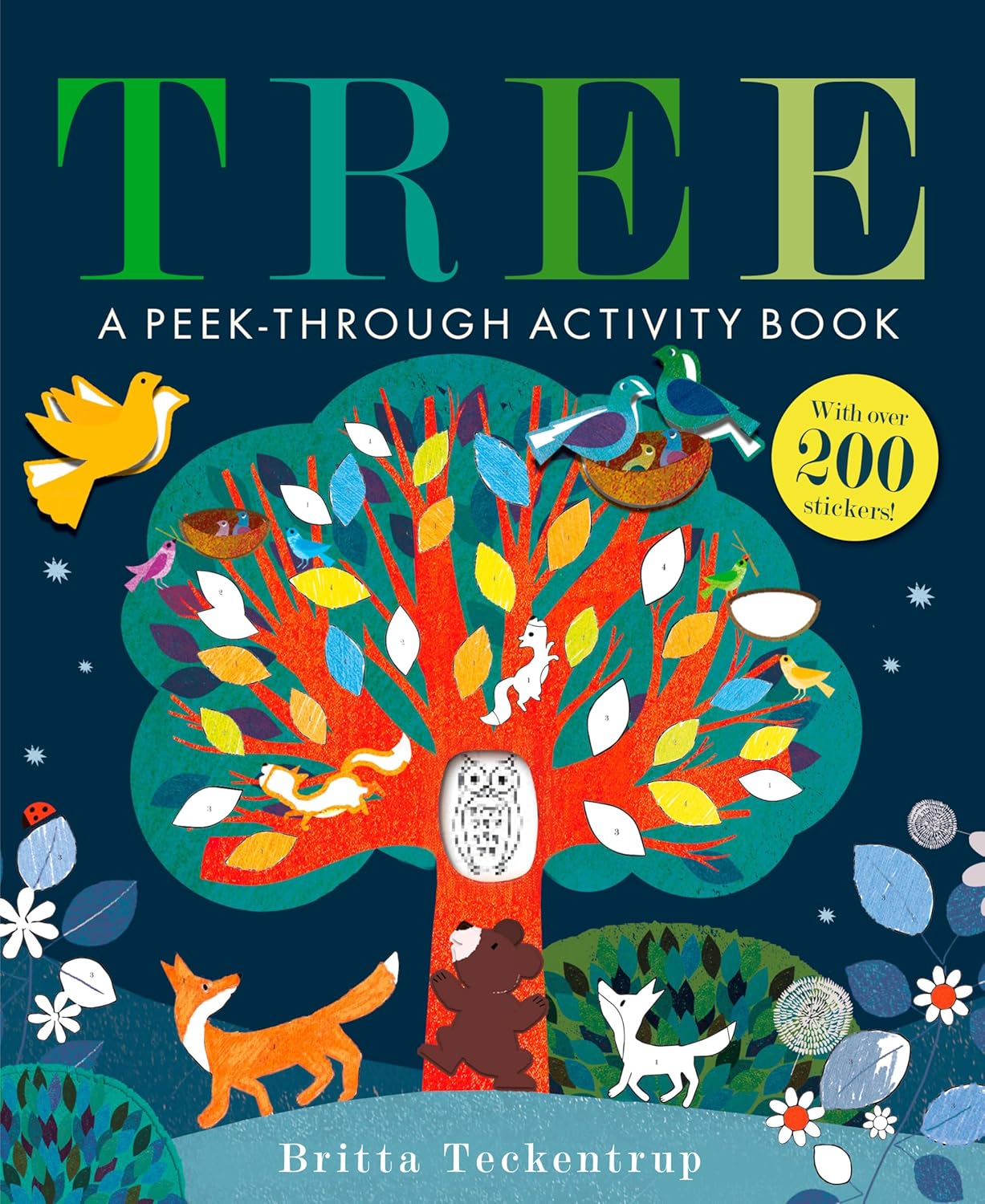 Tree: A Peek-Through Activity Book | Hopscotch Children's Store