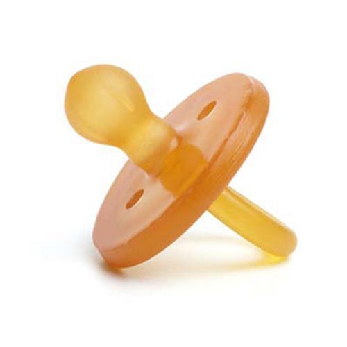 Rounded Natural Rubber Pacifier | Hopscotch Children's Store