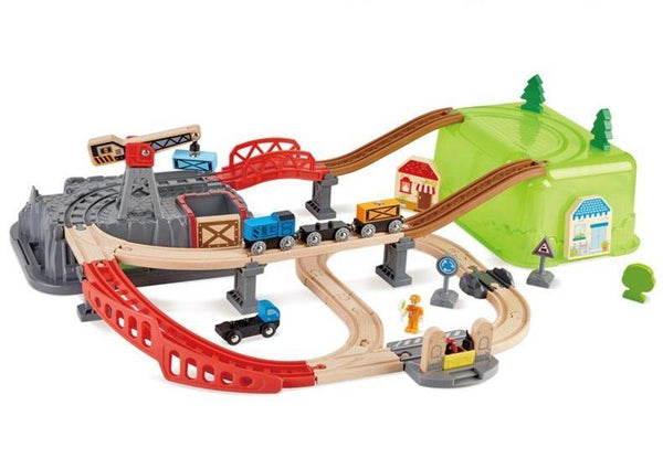 Hape Railway Bucket-Builder Set | Hopscotch Children's Store