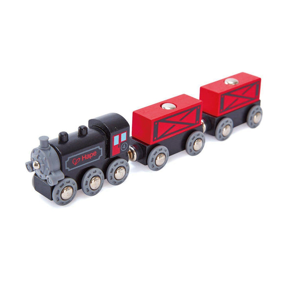 Hape Steam-Era Freight Train | Hopscotch Children's Store
