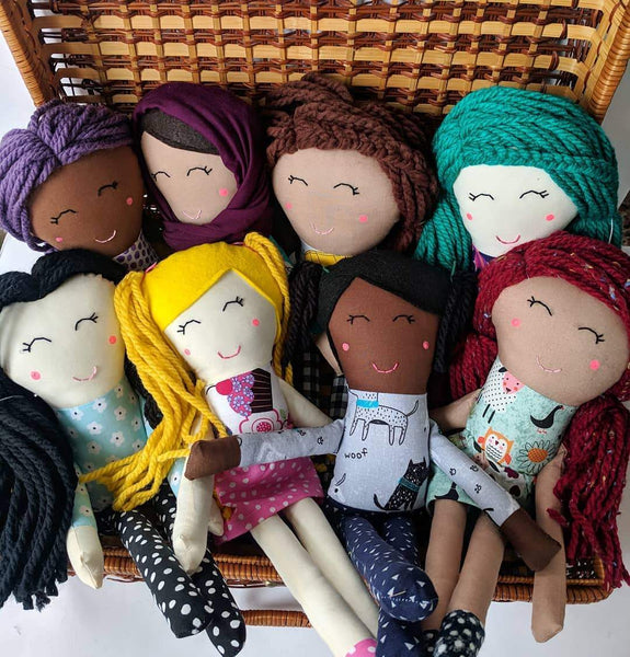 Made By Shellmo Cloth Dolls | Hopscotch Children's Store