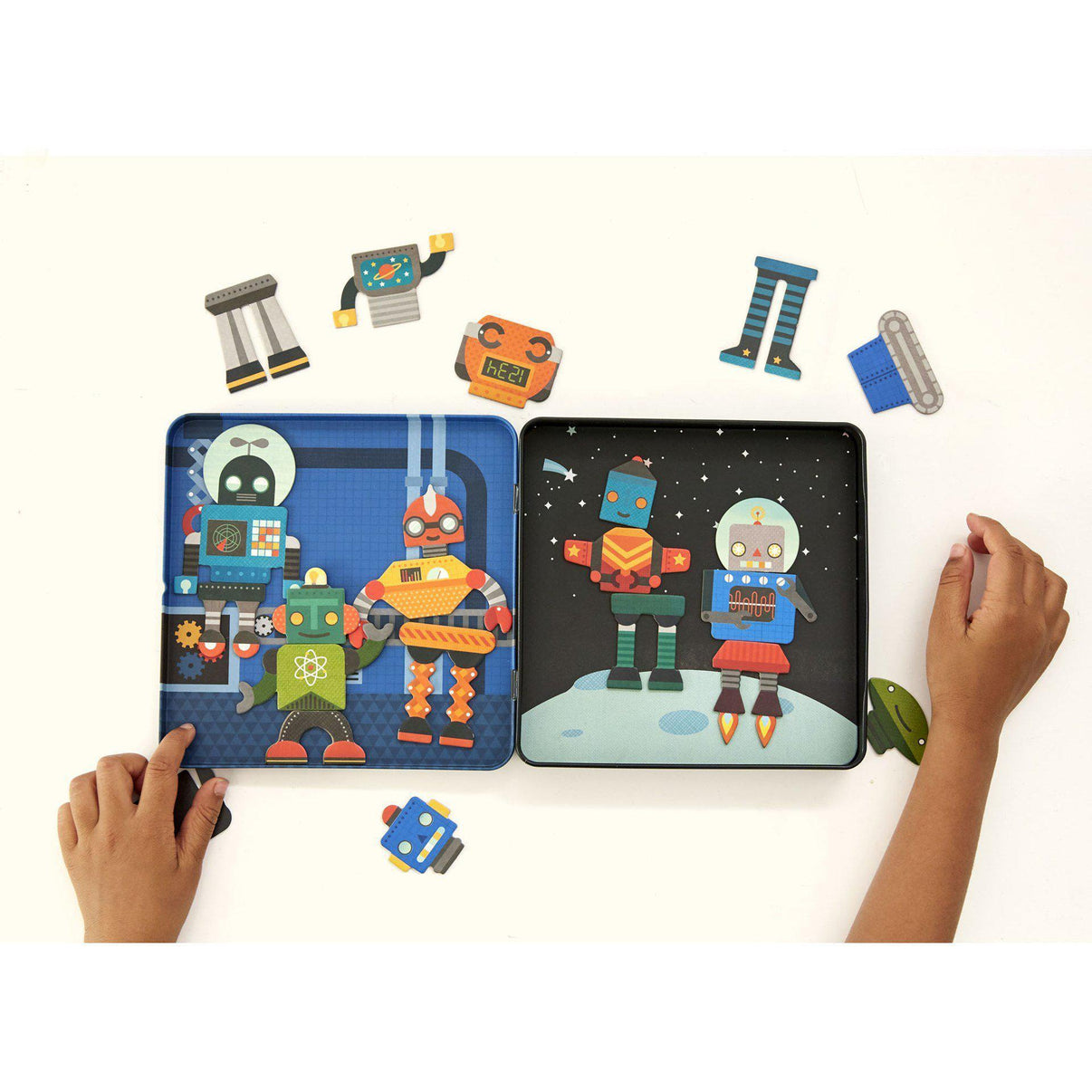 On-The-Go Magnetic Play Set - Robot Remix | Hopscotch Children's Store