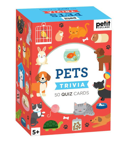Petit Collage Pets Trivia Cards | Hopscotch Children's Store
