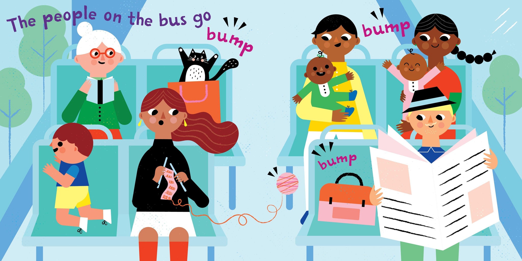The Wheels on the Bus Indestructible Book | Hopscotch Children's Store