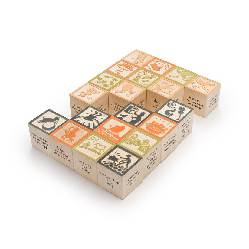 Uncle Goose Nursery Rhyme Block Set | Hopscotch Children's Store